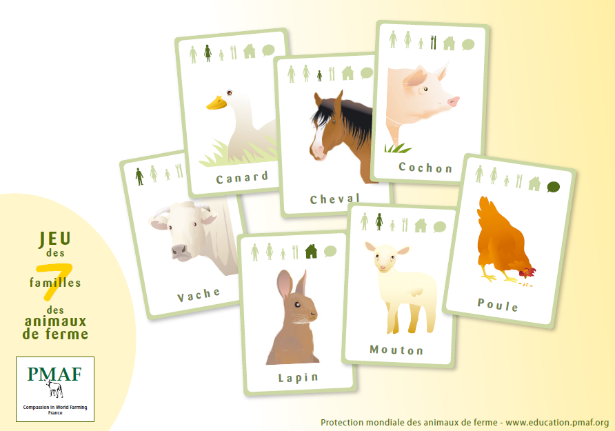 Adaptation d’un jeu de 7 familles – Emmanuelle PRUDHON